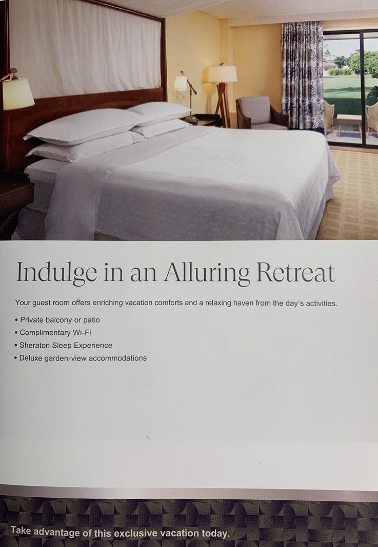 The Sheraton Vacation Club And HawaiianMiles Preferred Invitation For ...